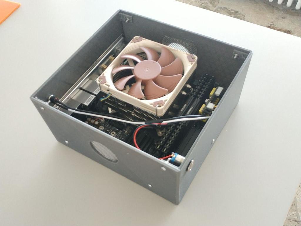 Mochi mini-ITX case by DmA81 | Download free STL model | Printables.com