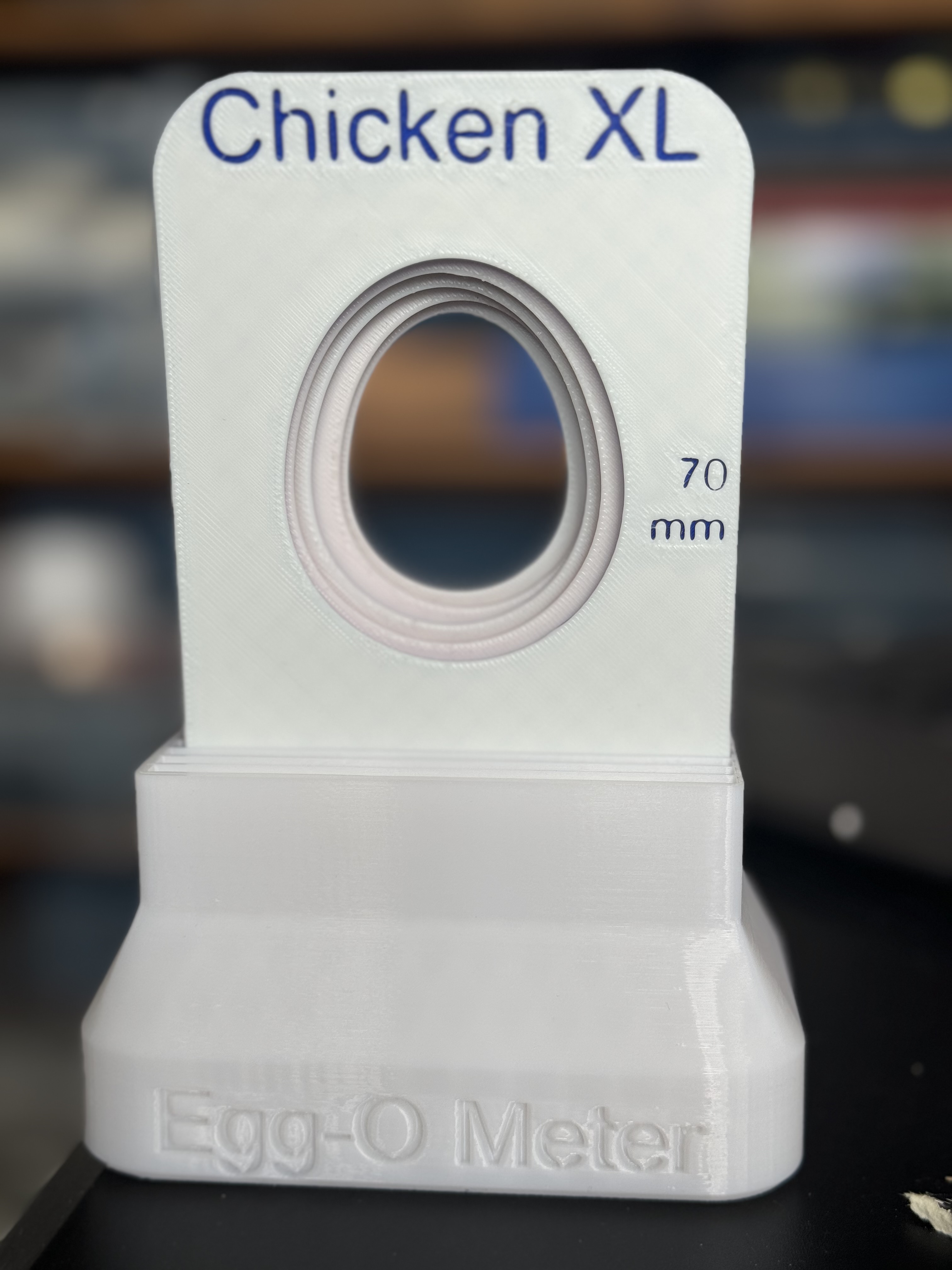 Egg-O Meter by Hendrick | Download free STL model | Printables.com