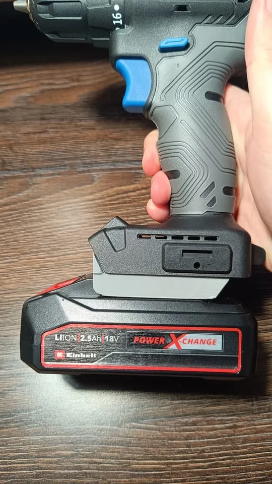 Prostormer to Einhell battery Adapter by Kos Kos | Download free STL ...