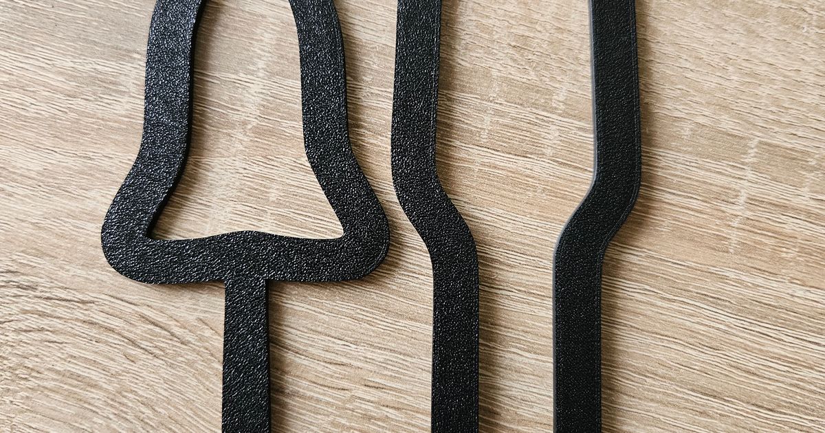 wc tags by Leon Ceple | Download free STL model | Printables.com