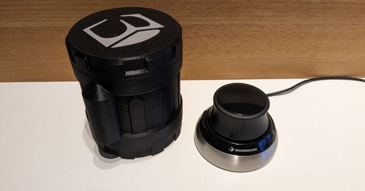 3Dconnexion SpaceMouse Compact Case by Ren8 | Download free STL model ...