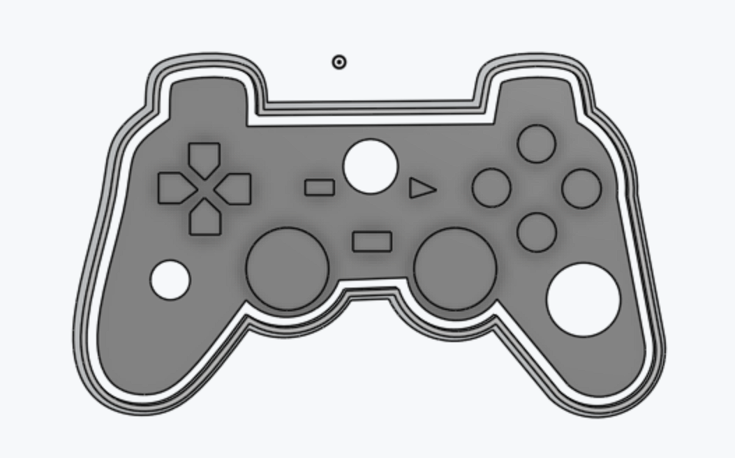 Controller cookie cutter by Arthur Takács | Download free STL model ...