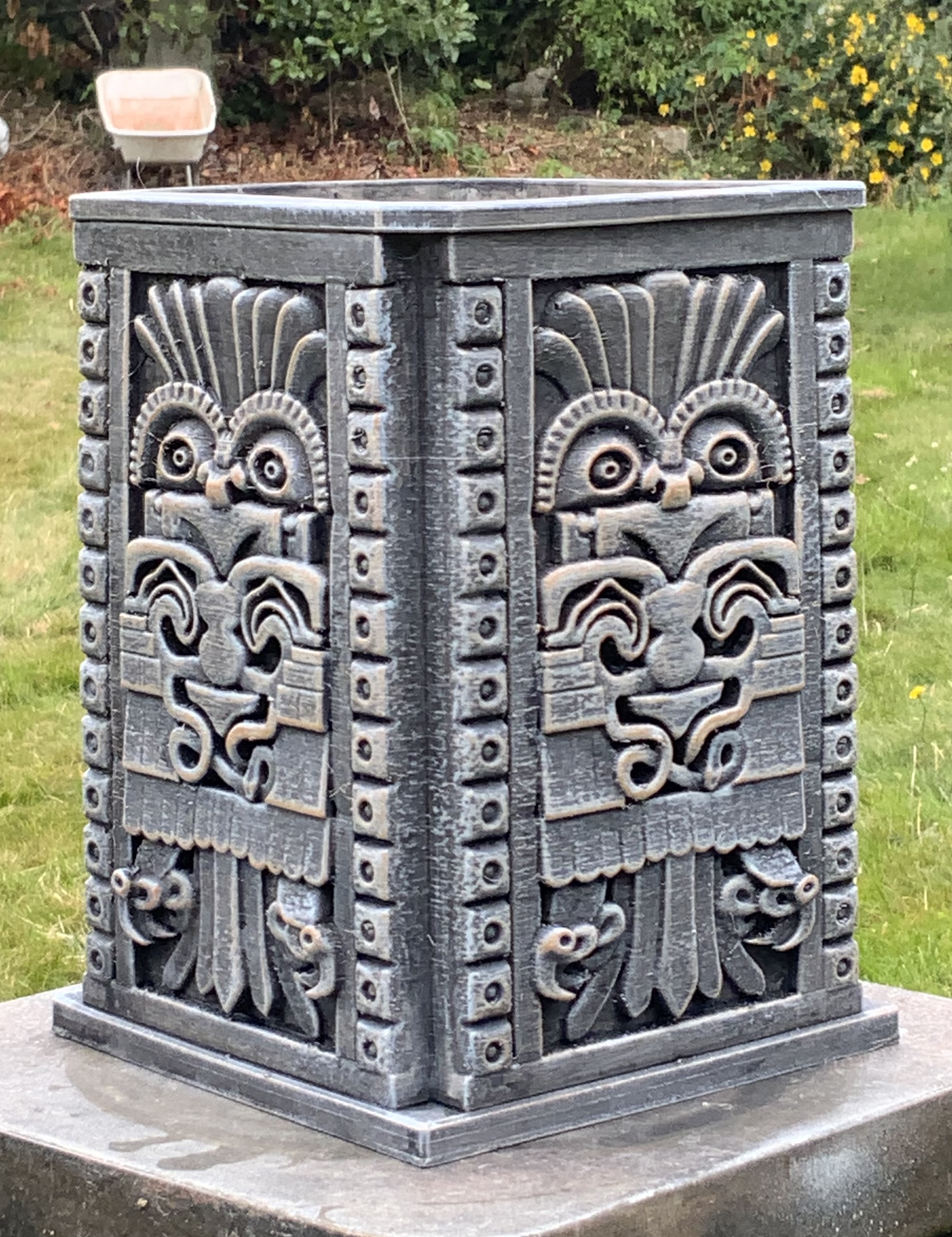 aztec planter by jeanmarc | Download free STL model | Printables.com