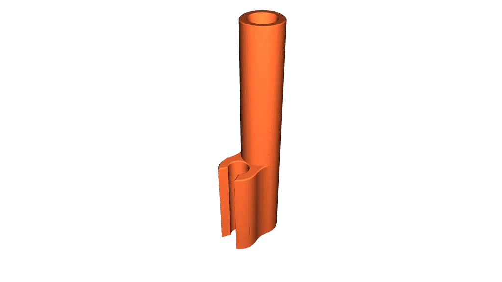 4mm Filament Tube End-Cap for reverse bowden by idesire90 | Download ...
