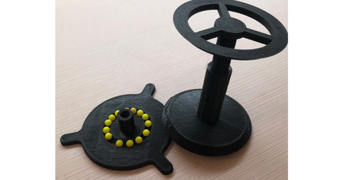 Horizontal Spool Holder by Argento9899 | Download free STL model ...