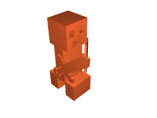 Minecraft Creeper by RBCRocket | Download free STL model | Printables.com