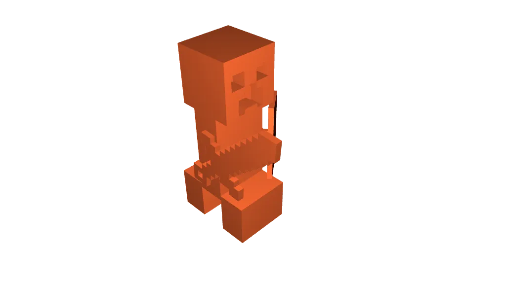 Minecraft Creeper by RBCRocket | Download free STL model | Printables.com