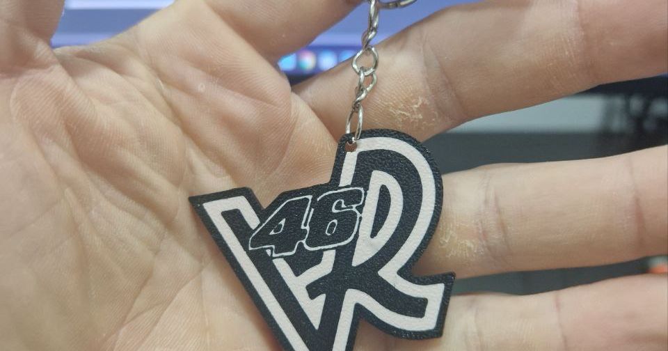 keychain 46 by kriativu3D | Download free STL model | Printables.com