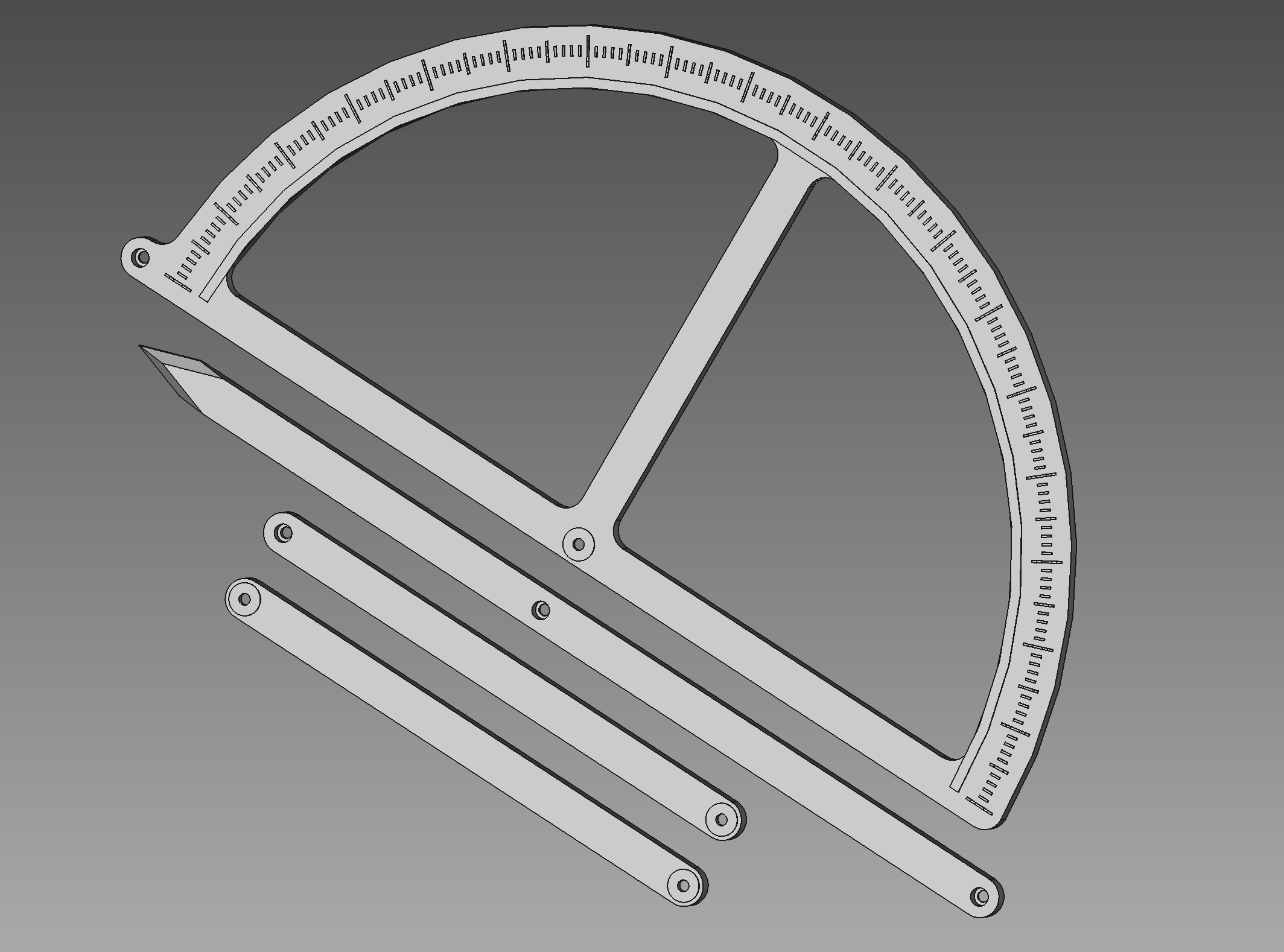 Angle meter by FT | Download free STL model | Printables.com