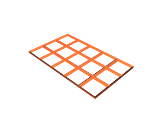 3x5 grids for 50x50mm organizers by PaŠe | Download free STL model ...