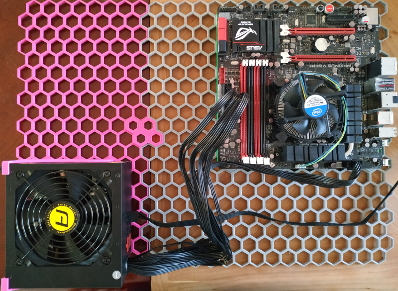 PSU holder HSW compatible by Eugène R. | Download free STL model ...