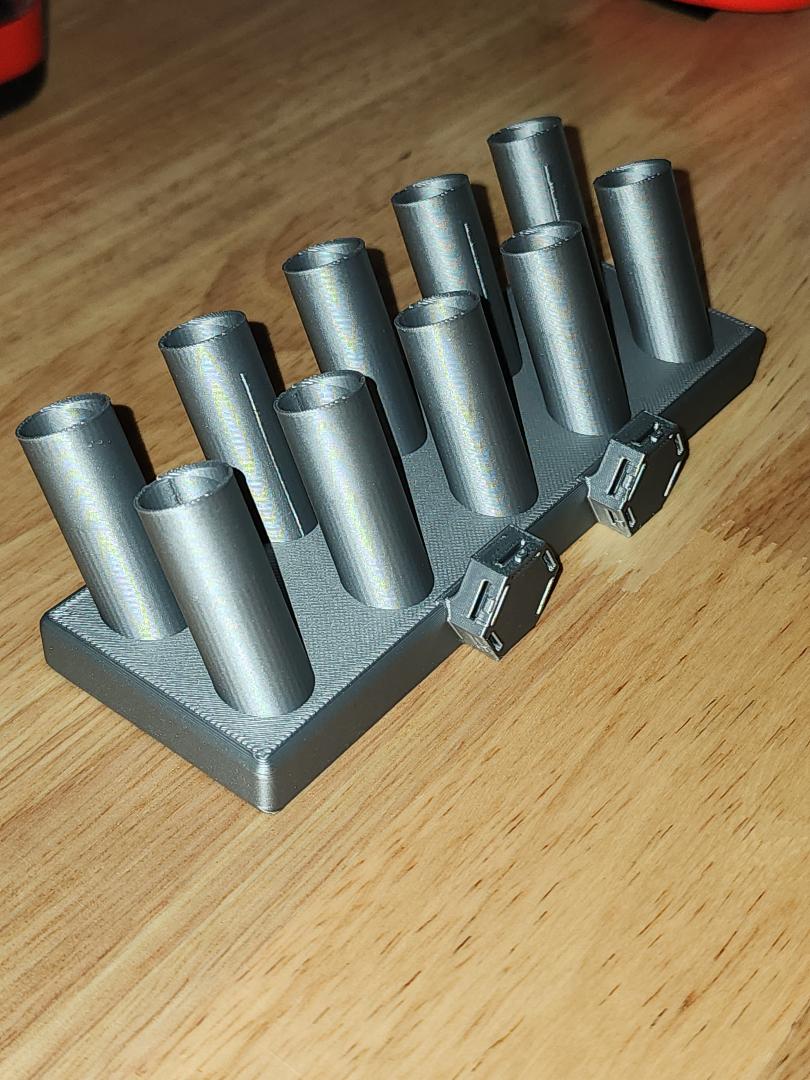 Honeycomb Storage Wall Chisel Holder by DarkHippy | Download free STL ...