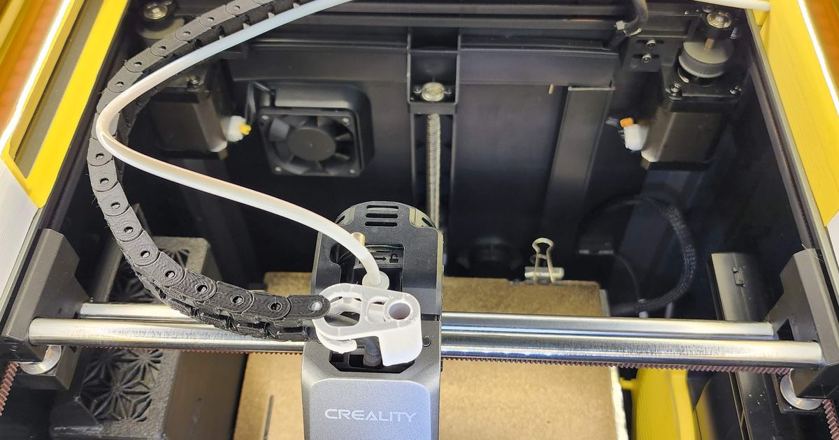 Creality K1 Cable Chain Sagging Fix by ViniS | Download free STL model ...