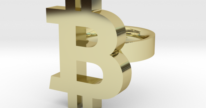 BTC (homme) ring by space_equipment | Download free STL model ...