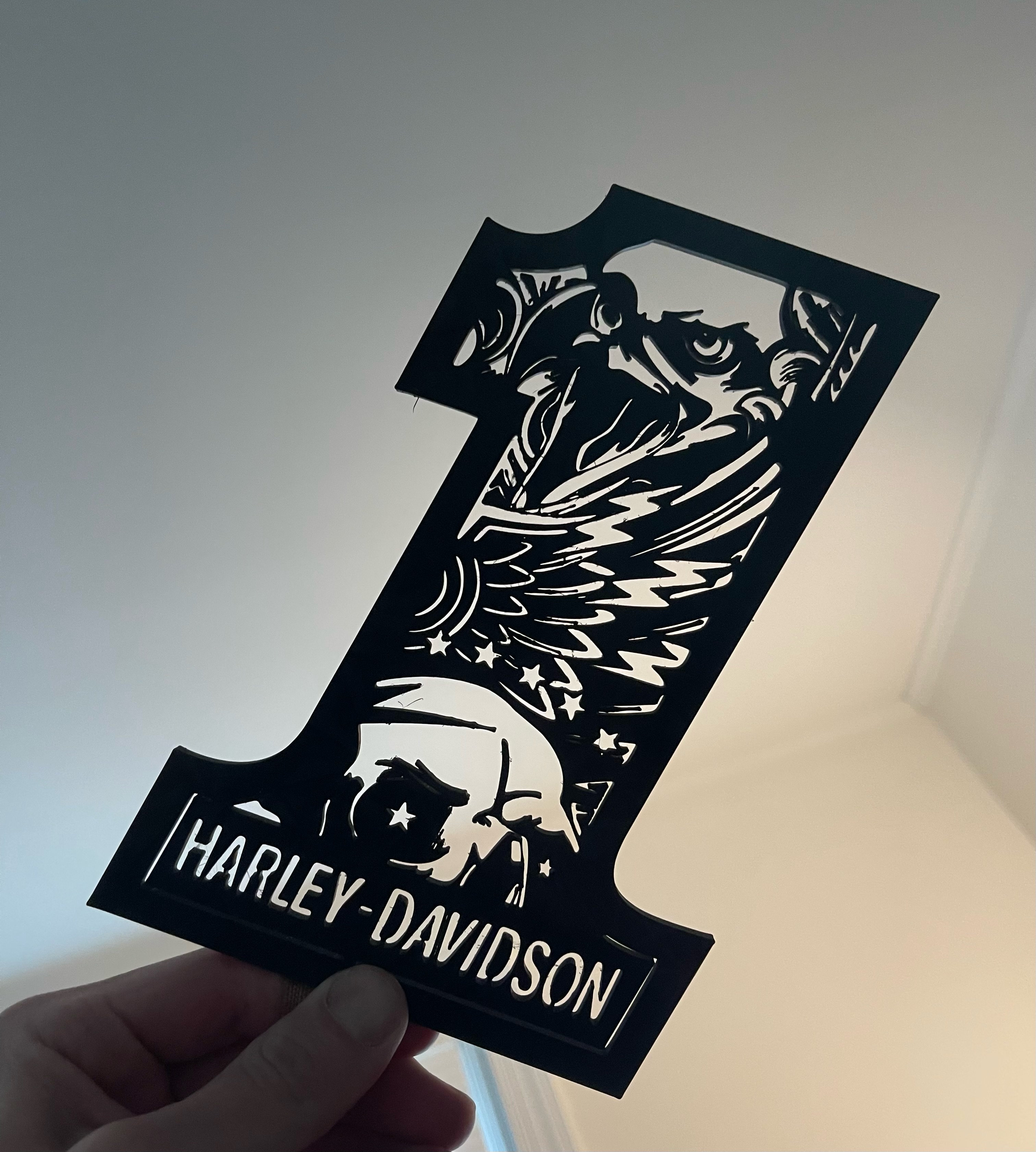 HD 'ONE' logo wall art by PrntJcky | Download free STL model ...