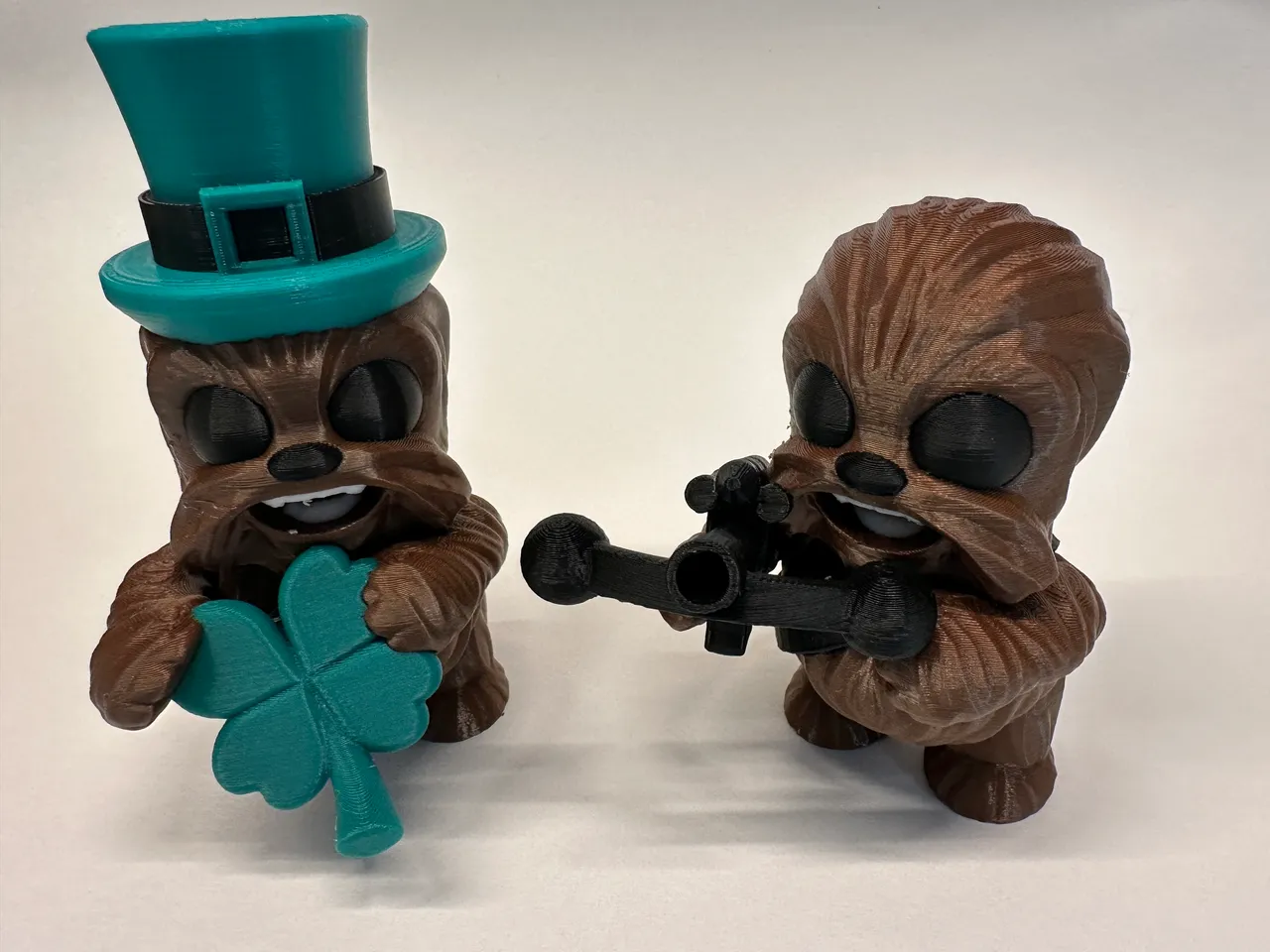 Baby Wookie with gun by Rob Beast (All Things STL) | Download free STL ...