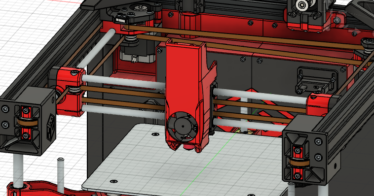 Ender ENG The 100 Printhead with Trianglab CHC 6 Volcano Pro Hotend by ...