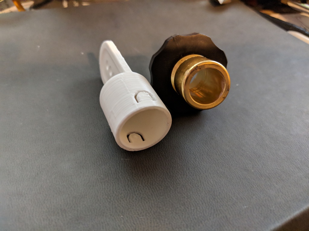 Male Garden Hose Quick Connect Adaptor Cap by JellyTitan | Download ...