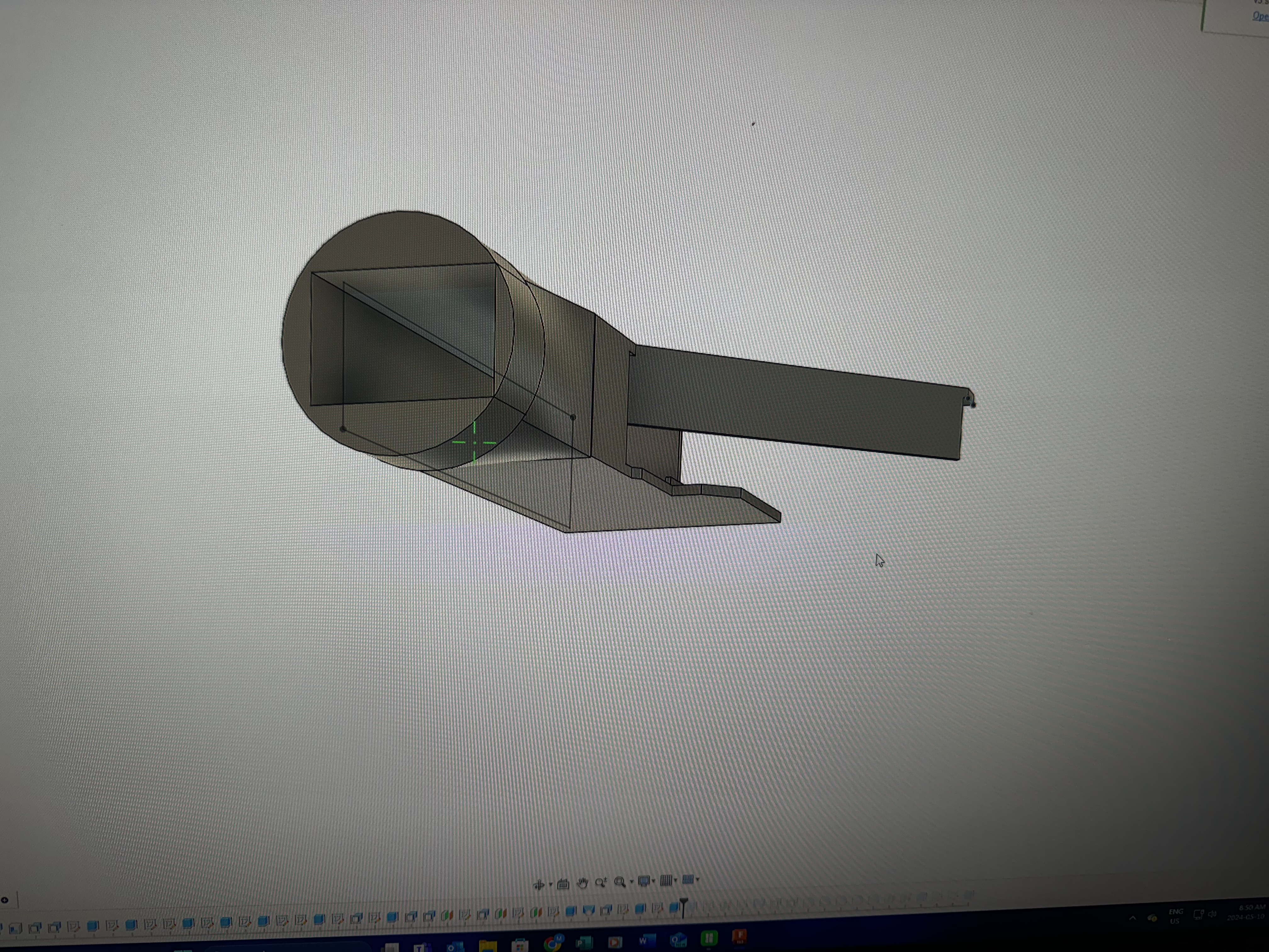 Discharge Chute for Rollsizer Brass Processor by Mike B | Download free STL model | Printables.com