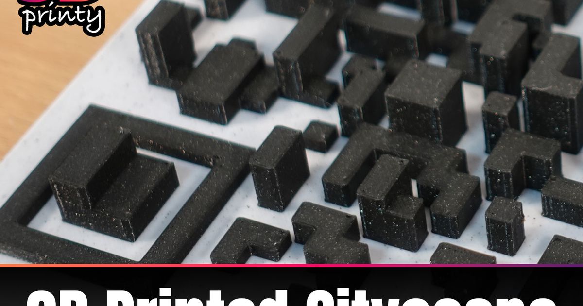 Cityscape? by 3D Printy | Download free STL model | Printables.com