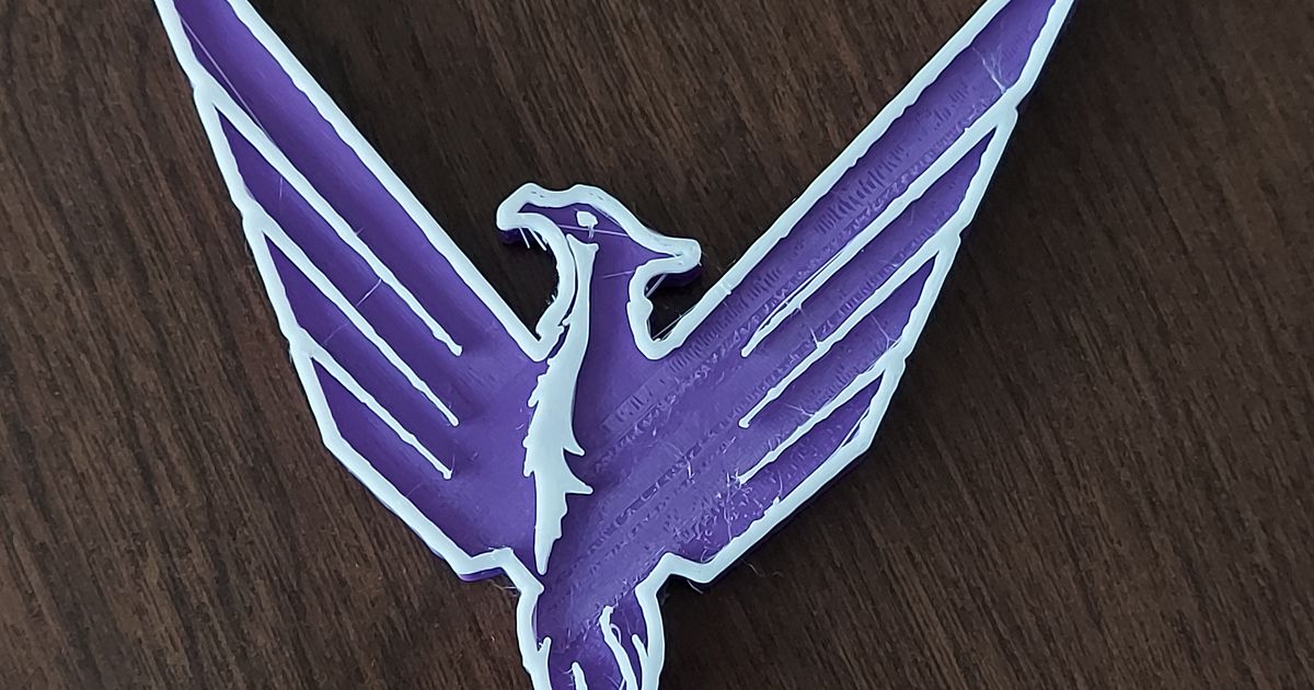 Florida Poly Phoenix Keychain by 3D Printing Bros | Download free STL ...