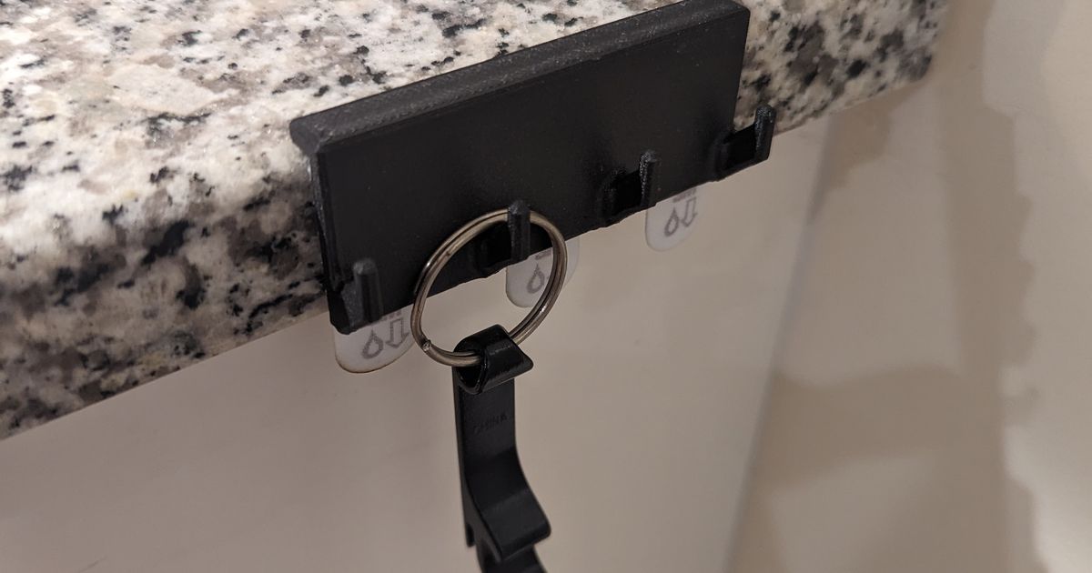 Simple Key Hook by Steve | Download free STL model | Printables.com