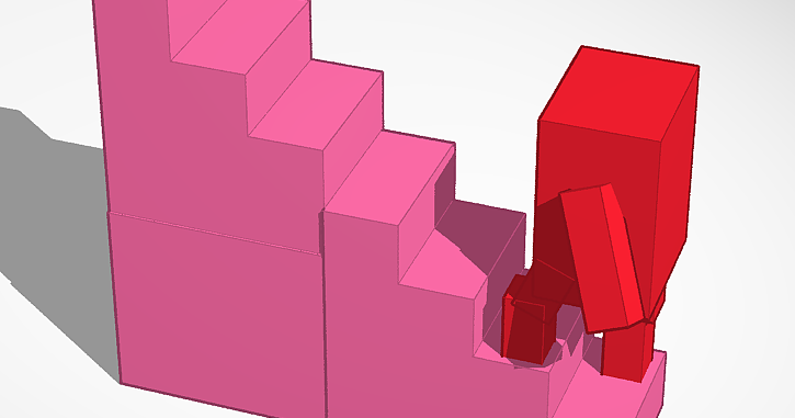 Person Walking Up Stairs by Solball24 | Download free STL model ...