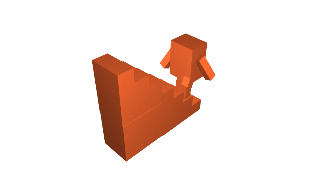 Person Walking Up Stairs by Solball24 | Download free STL model ...