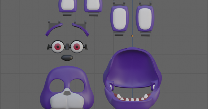 FNAF BONNIE COSTUME/COSPLAY HEAD 3D PRINTING by KRG-Props-and-Replicas ...