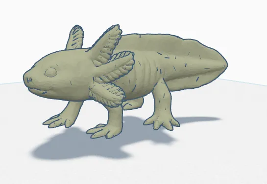 Axolotl by Jon Baker | Download free STL model | Printables.com