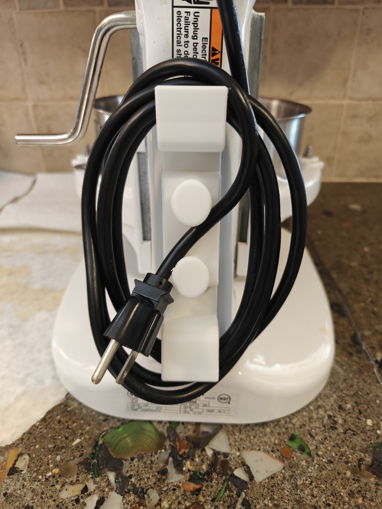 Kitchen Aid cable wrap by bradcorey | Download free STL model ...