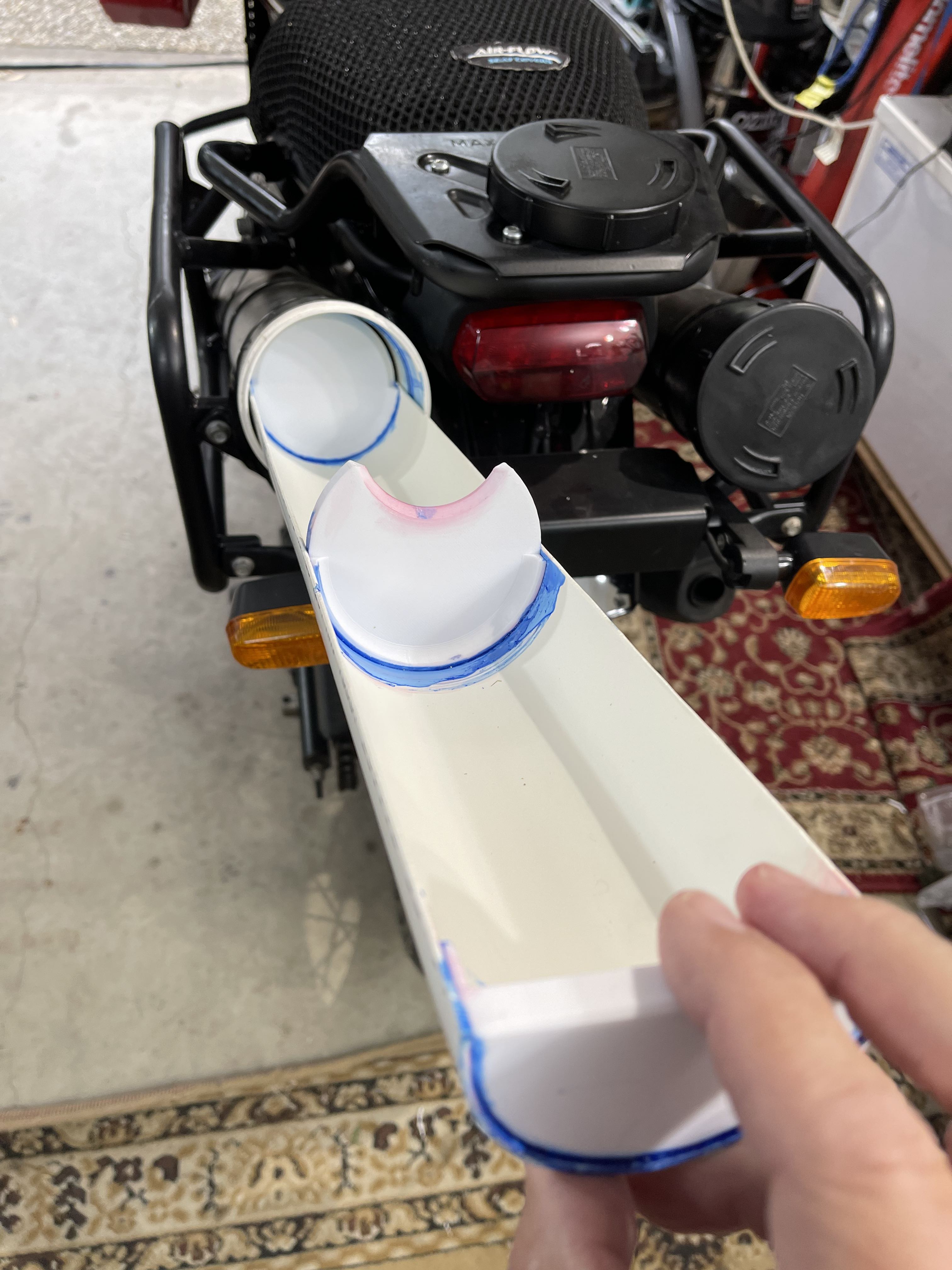 Motorcycle PVC Tool Tube Tray Dividers by Stephen J | Download free STL ...