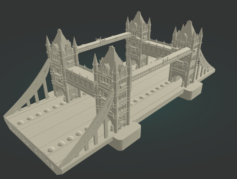 London Tower Bridge Replica - Suzhou, China by MiniWorld3D | Download ...