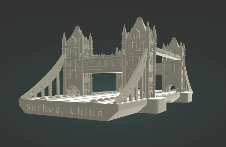London Tower Bridge Replica - Suzhou, China by MiniWorld3D | Download ...
