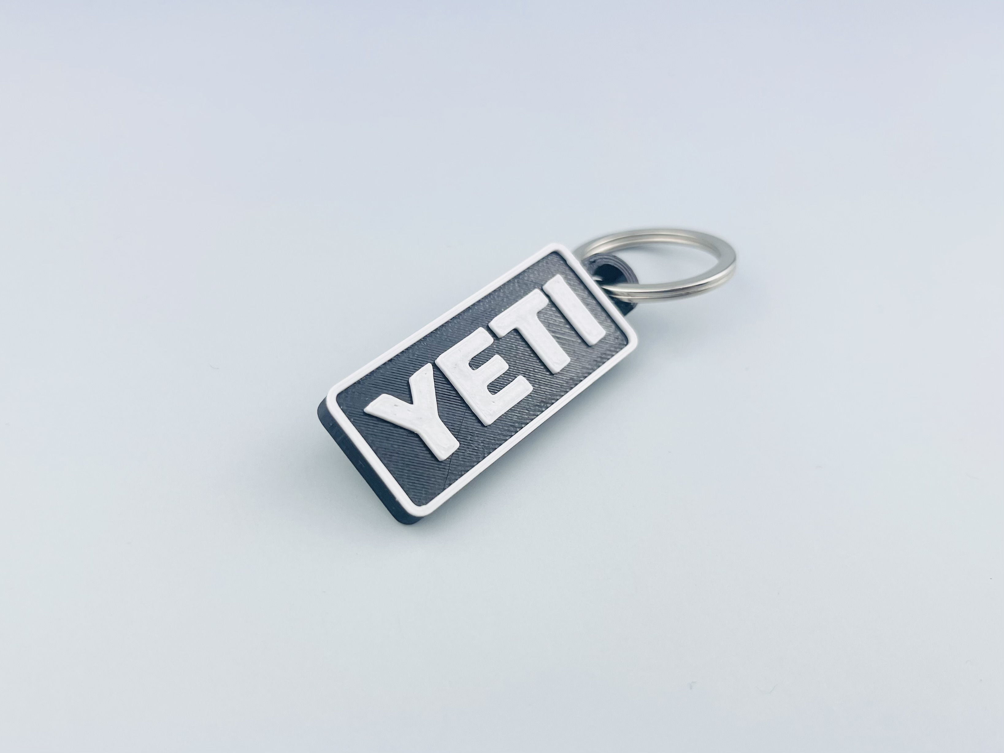 Yeti Logo Keychain by MrViddy | Download free STL model | Printables.com