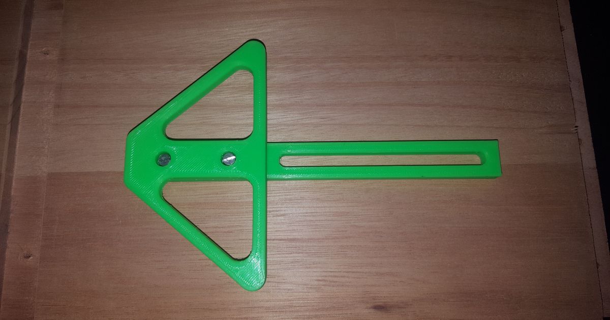 Compact T square. by Dave | Download free STL model | Printables.com