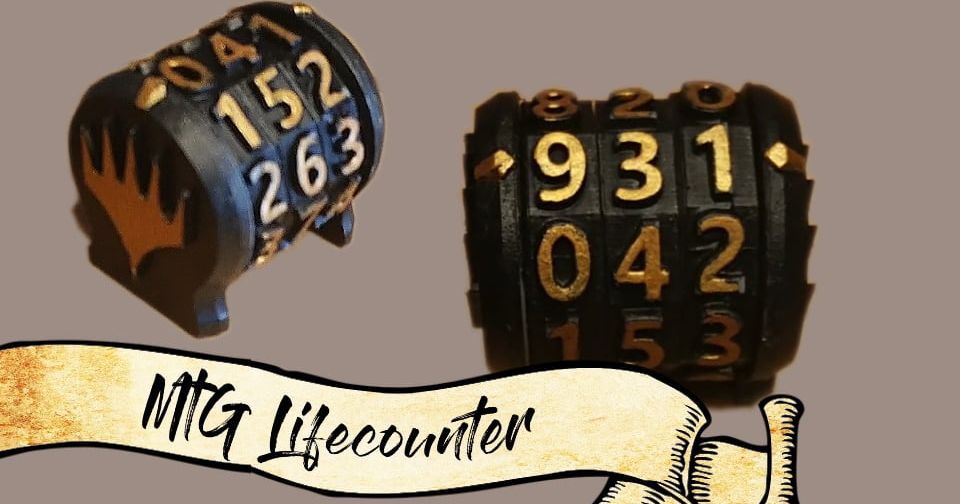 Mtg Life Counter by Tadeo, brute chronologist | Download free STL model ...