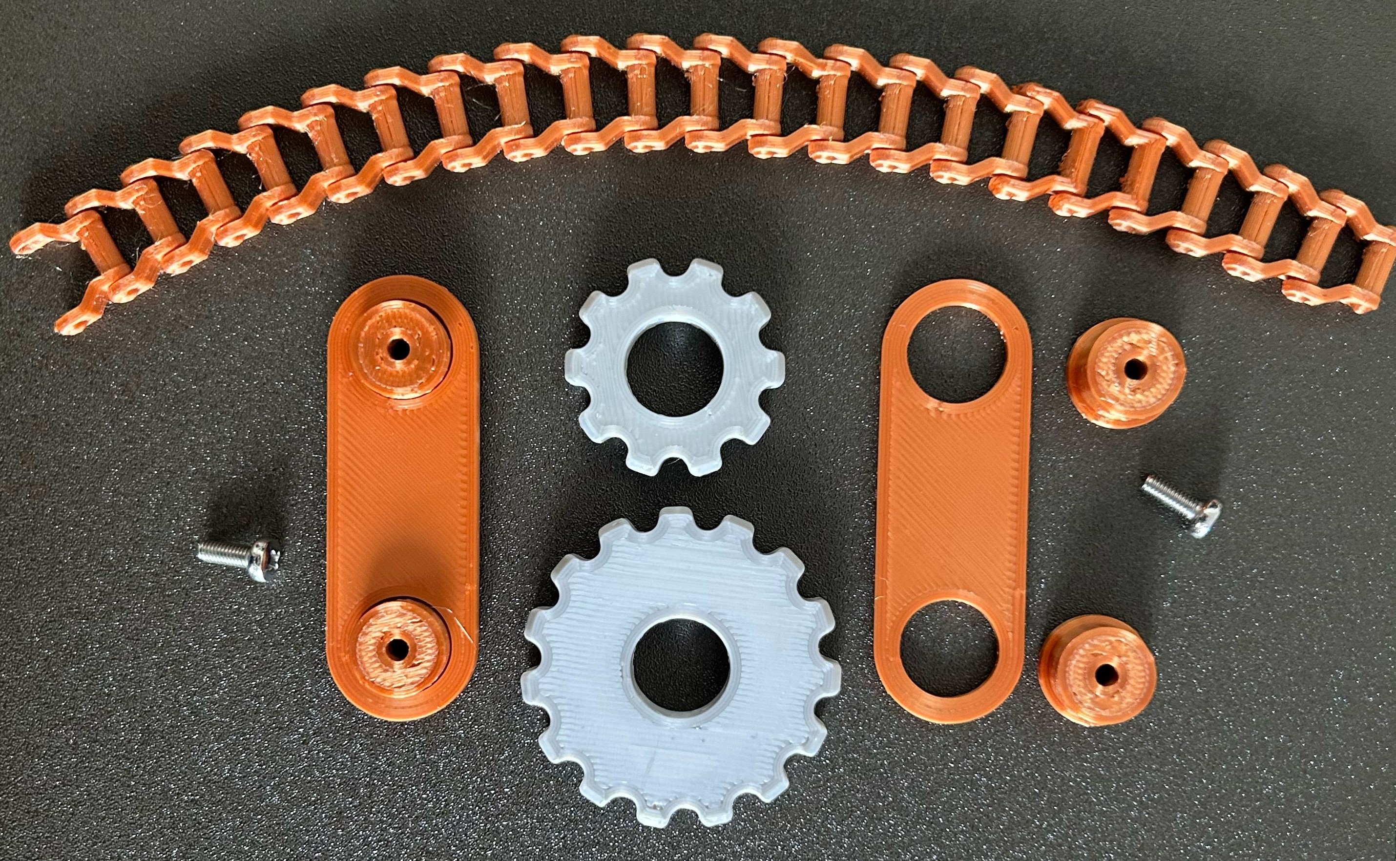 Fidget Chain & Sprockets by Tertius | Download free STL model ...