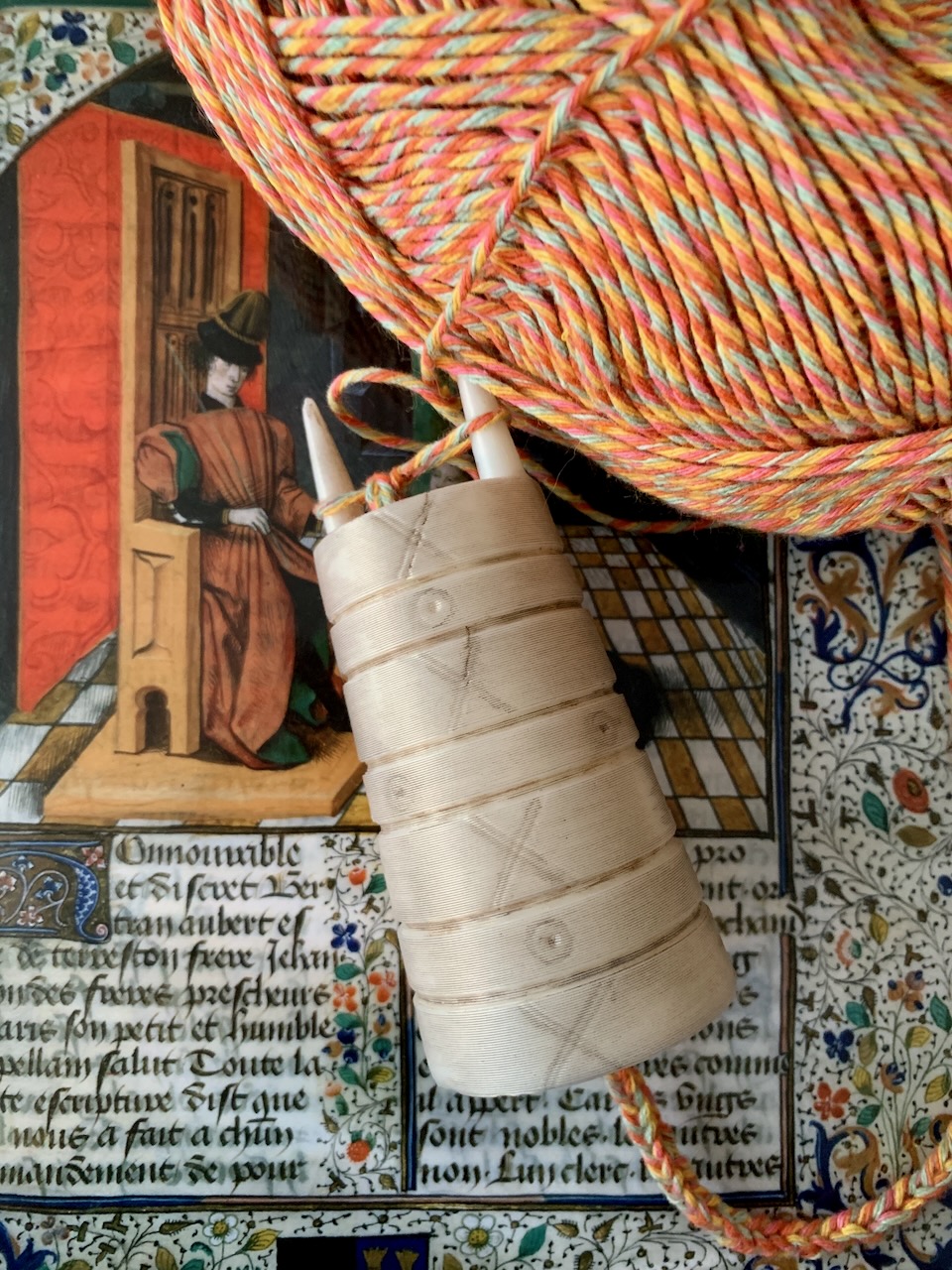 Medieval-style lucet/knitting fork/cordmaking tool v.2 by litlnemo ...