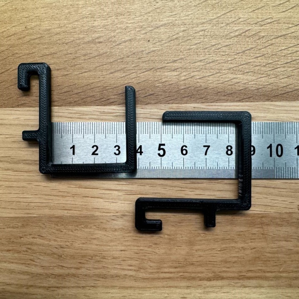 IKEA SKADIS - Parametric Hook (incl. Fusion360 file) by vinzcenzo | Download free STL model ...