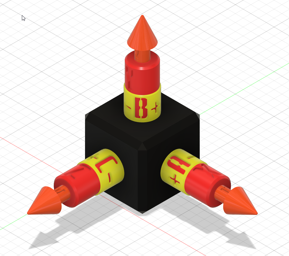 Coordinate-Cube 9 Axis by Hirte | Download free STL model | Printables.com