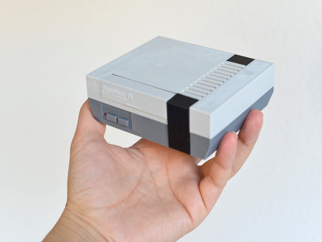 Mini NES Pi 3 Case (Repost of LKM) by Lucipher | Download free STL ...