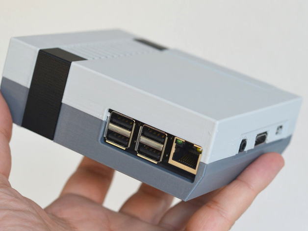 Mini NES Pi 3 Case (Repost of LKM) by Lucipher | Download free STL ...