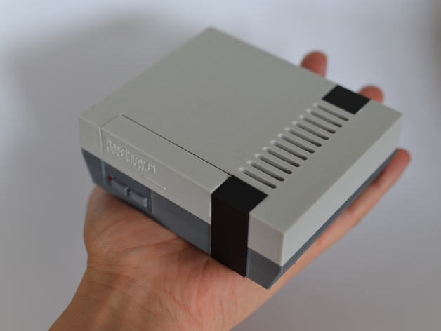 Mini NES Pi 3 Case (Repost of LKM) by Lucipher | Download free STL ...