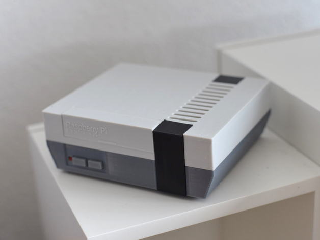 Mini NES Pi 3 Case (Repost of LKM) by Lucipher | Download free STL ...