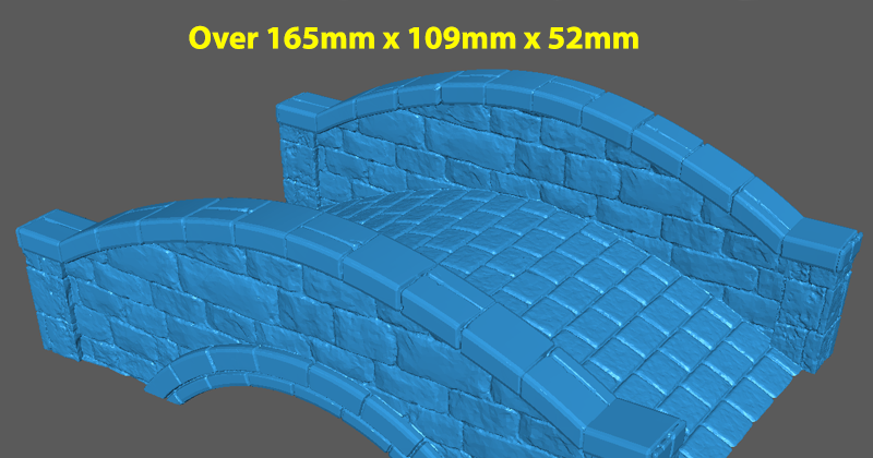 Modern Marvels - Stone Foot Bridge by np-dev | Download free STL model ...