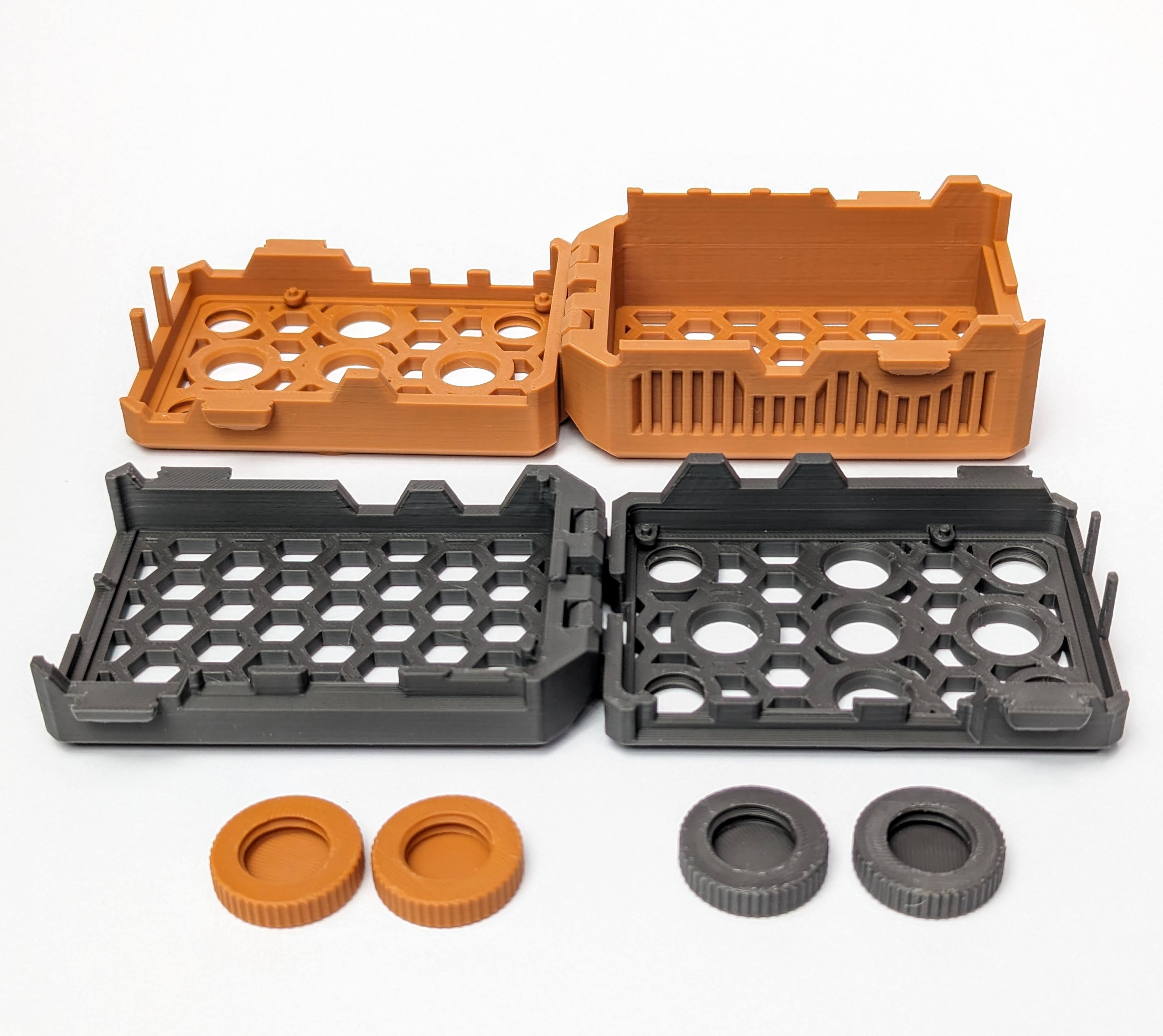 RPi3,4 and 5 Clamshell and Chonky Cases by Clockspring | Printables Store