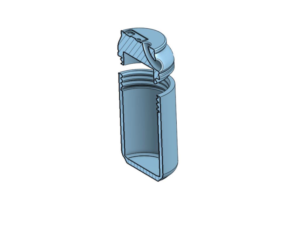 Soda can pillbox by PeeZee | Download free STL model | Printables.com