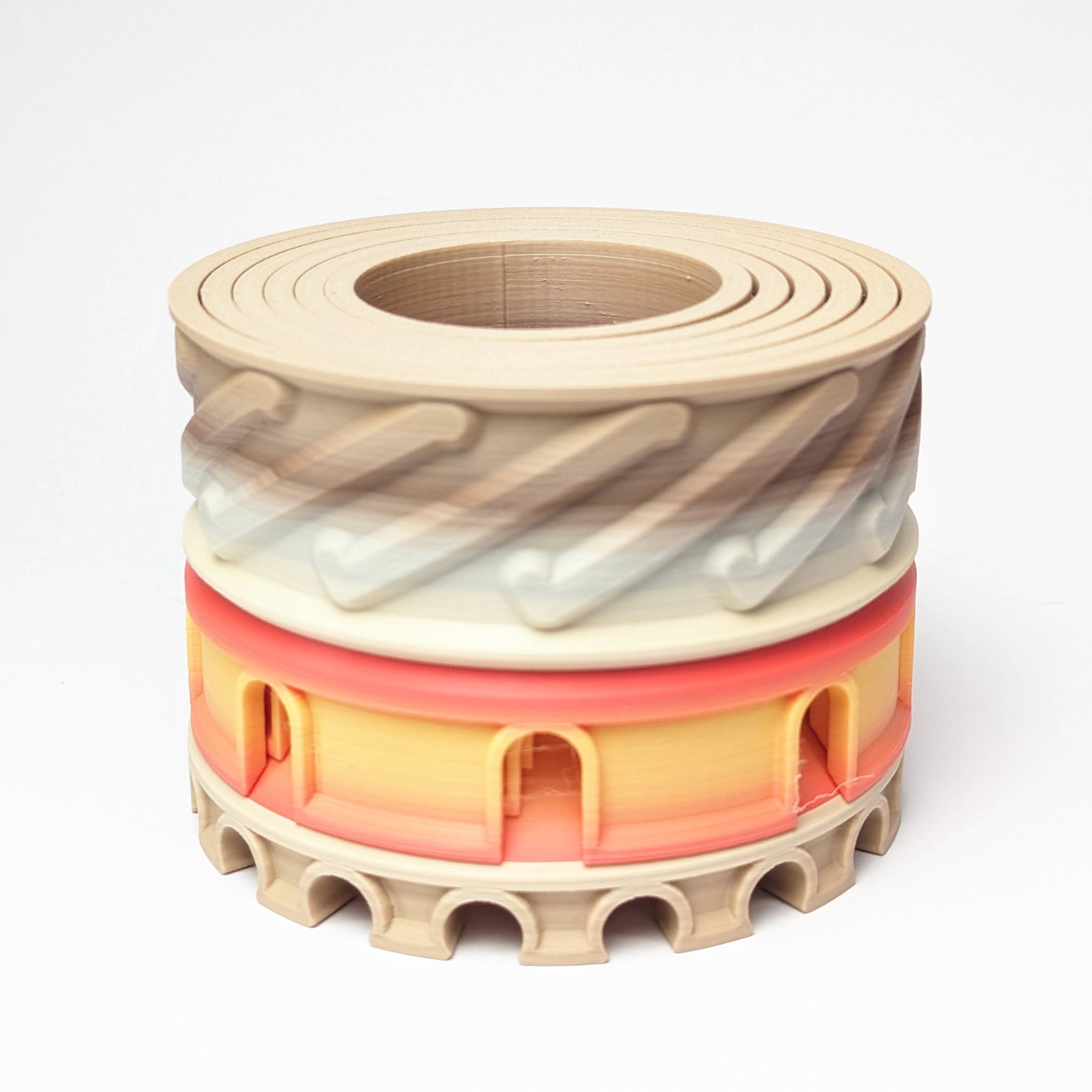 Castellation Collapsing Cup by Clockspring | Printables Store