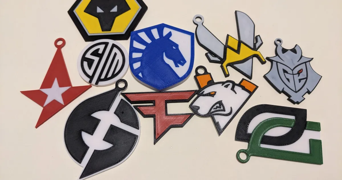 ESports Coasters Big Pack & Keychains by Team Guapos | Download free ...